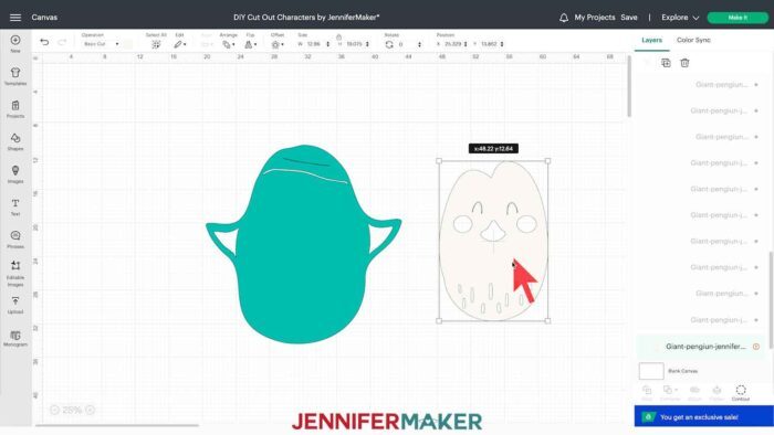 DIY Cut Out Characters - Jennifer Maker