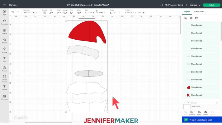 DIY Cut Out Characters - Jennifer Maker