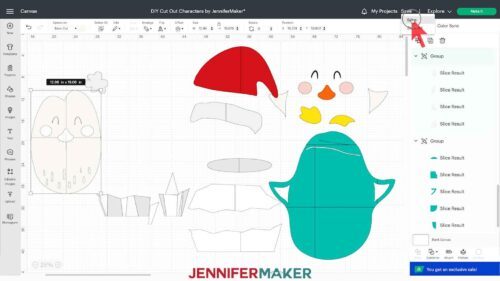 DIY Cut Out Characters - Jennifer Maker