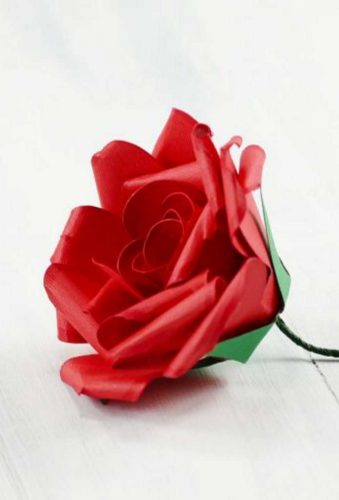 Rolled Paper Rose Tutorial Fun And Realistic Jennifer Maker