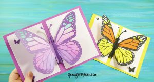 Easy Butterfly Card: DIY Pop-Up Tutorial - Jennifer Maker