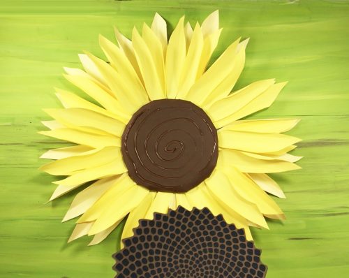 Giant Paper Sunflower Tutorial - This Will Mesmerize You! - Jennifer Maker
