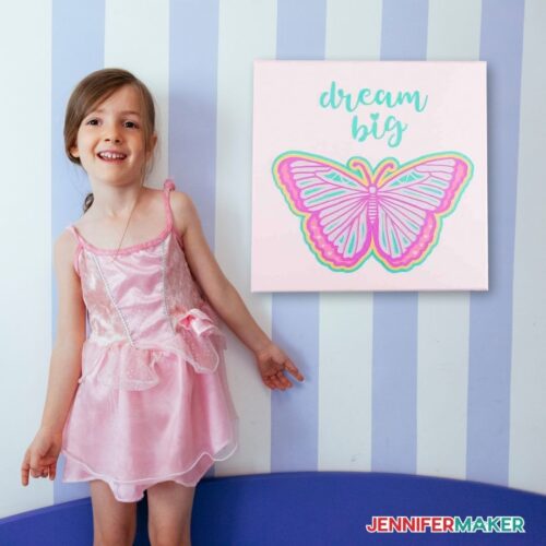 15-Minute 3D Butterfly Wall Art with Cricut - Jennifer Maker
