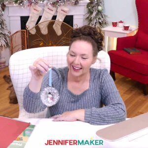 Make a Fun & Easy 3D Christmas Ornament For Your Tree - Jennifer Maker