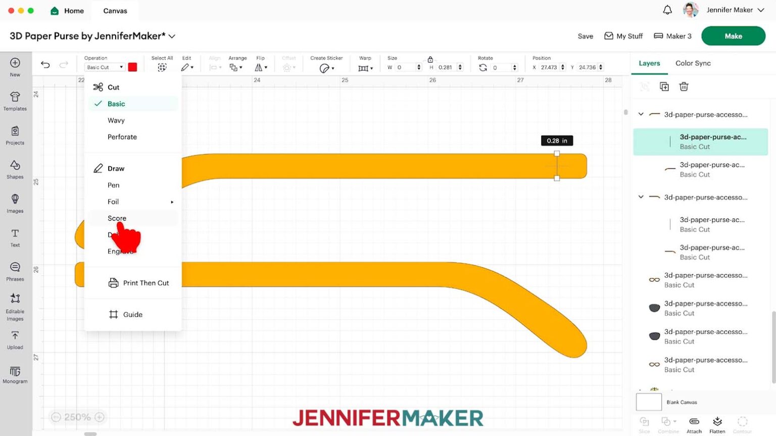 How to Make a Paper Purse with Realistic Accessories! - Jennifer Maker