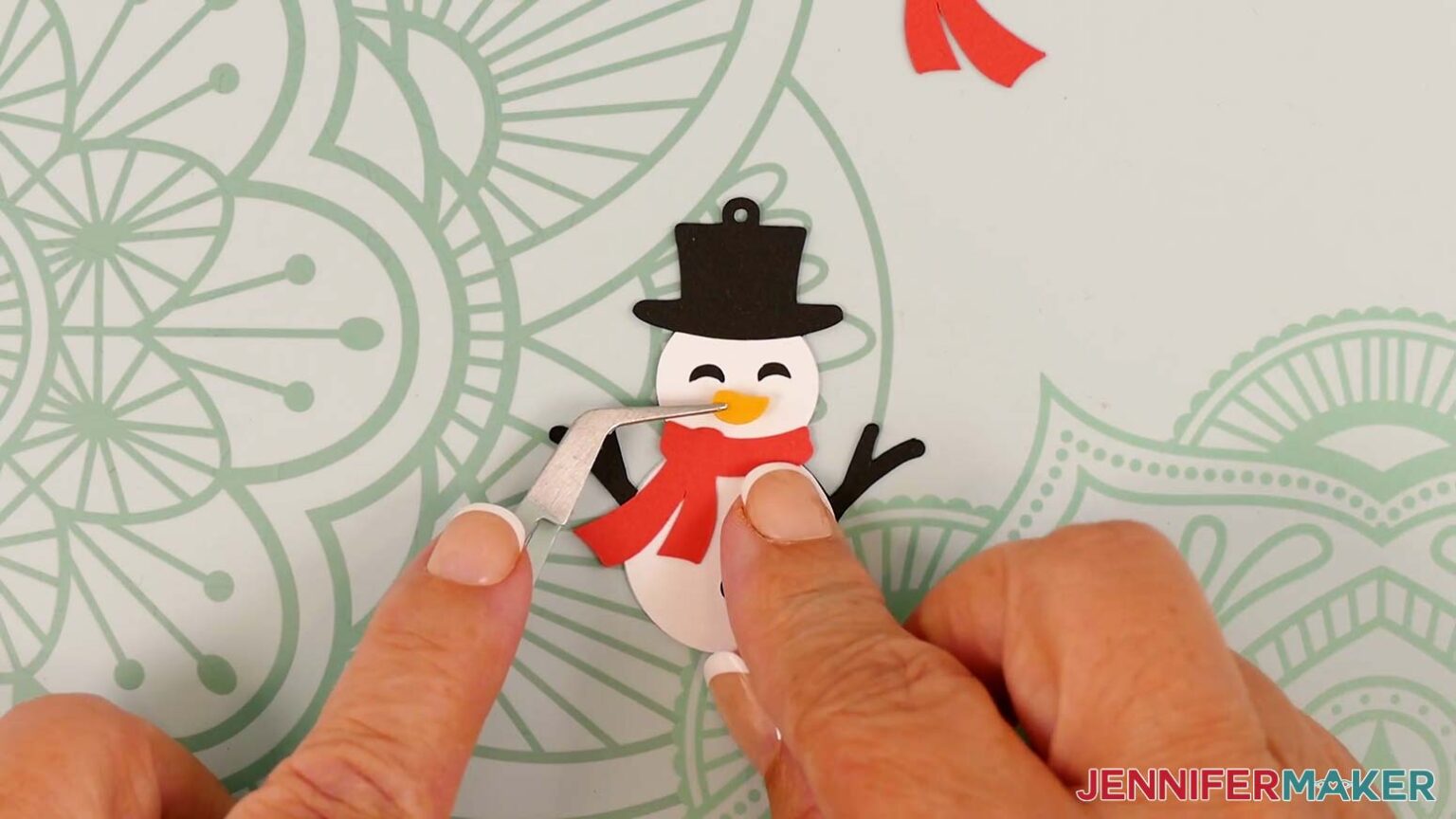 3D Christmas Ornament - Jennifer Maker