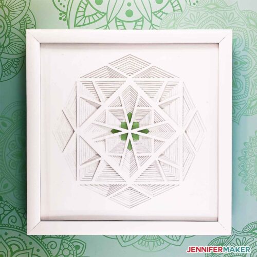 3D Layered Paper Cut Art Crystal (Series 2 of 4) - Jennifer Maker