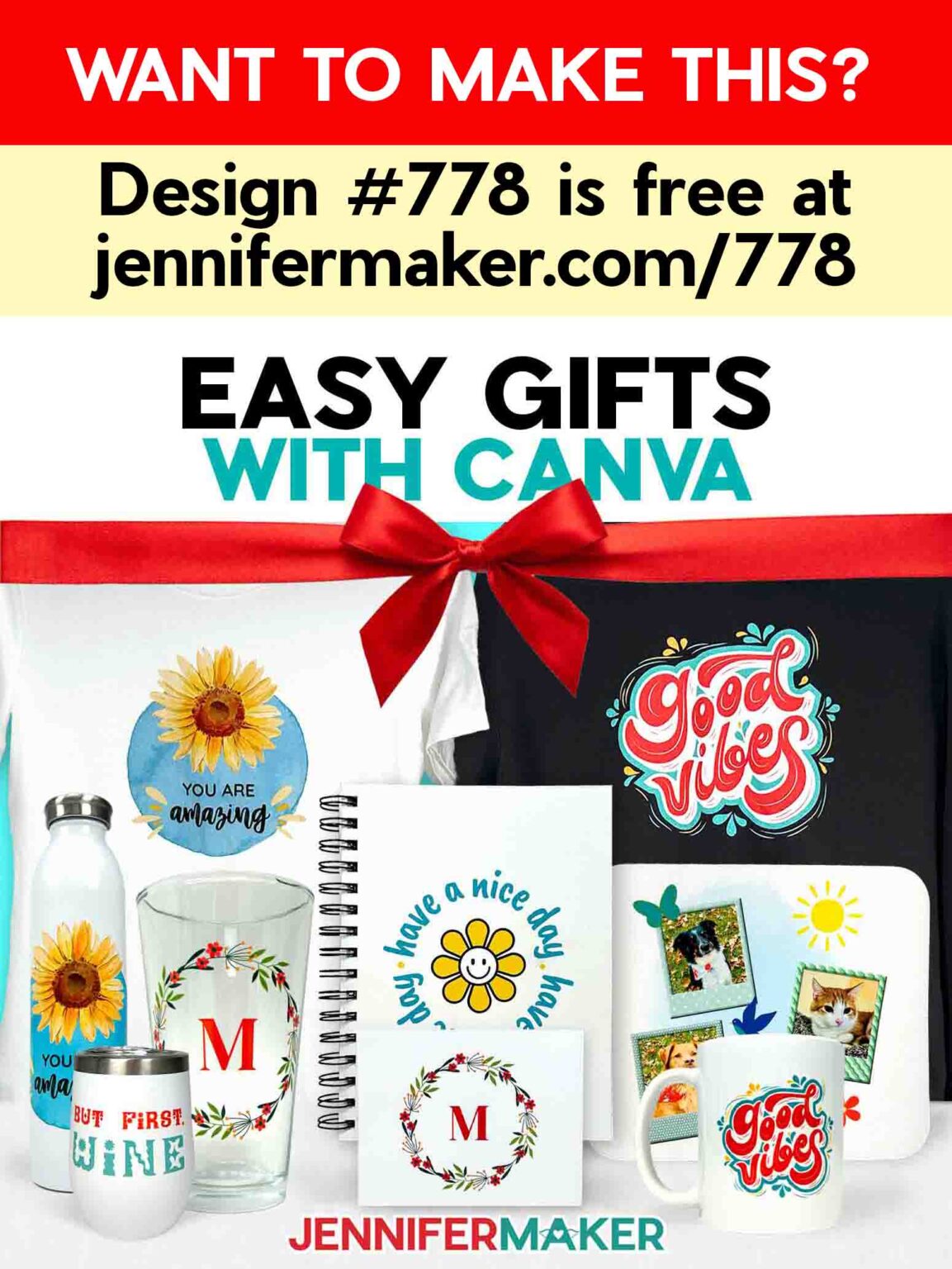 Custom Canva Gifts: Free Design Ideas to Create Your Own! - Jennifer Maker