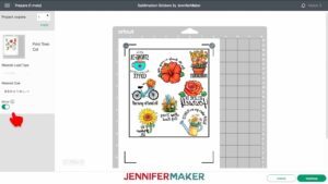Make Waterproof Stickers with a Sublimation Sticker Sheet - Jennifer Maker