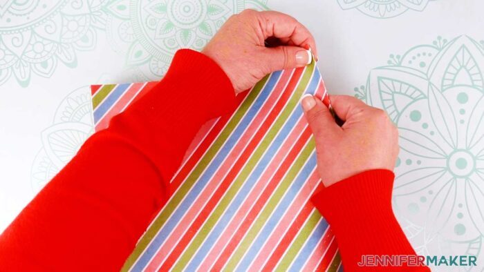 Fold-Top Gift Bag with Pick - Jennifer Maker