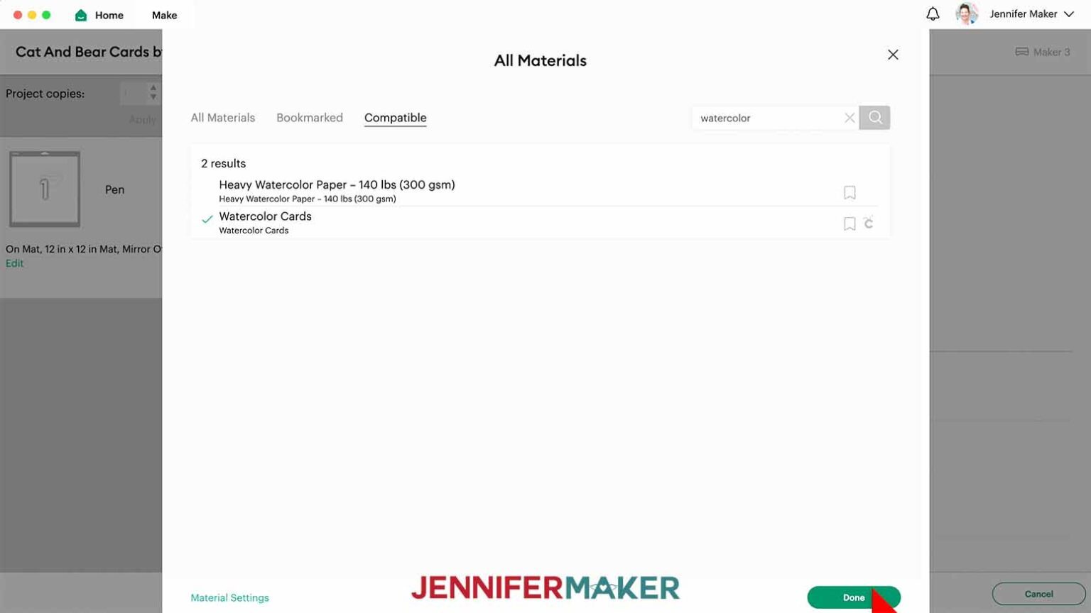 How to Draw With Cricut - Jennifer Maker