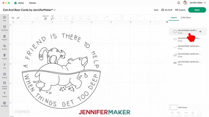 How To Draw With Cricut Pens And Markers - Jennifer Maker
