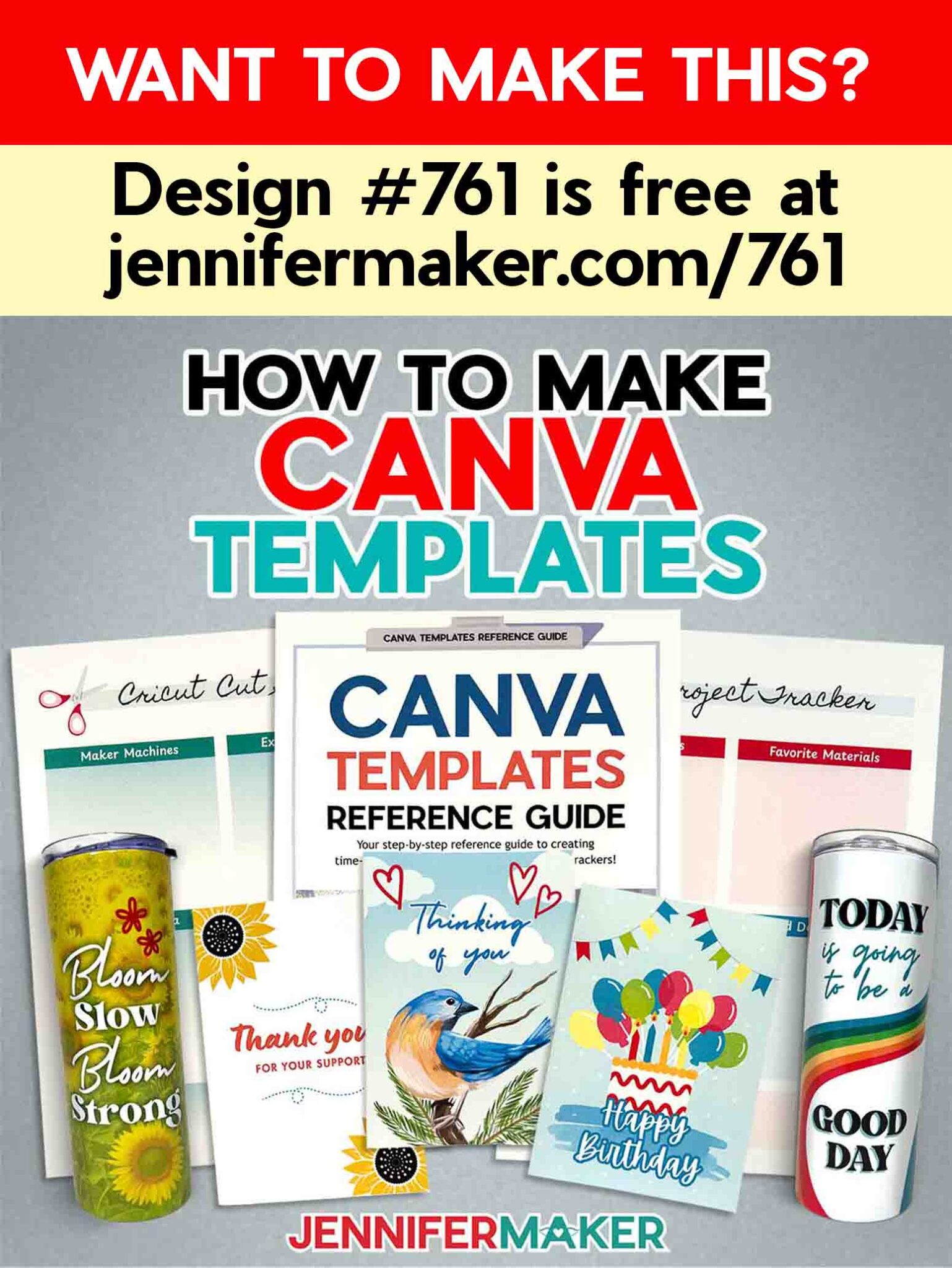 How to Make Canva Templates (Plus a Free Planning Guide!) - Jennifer Maker