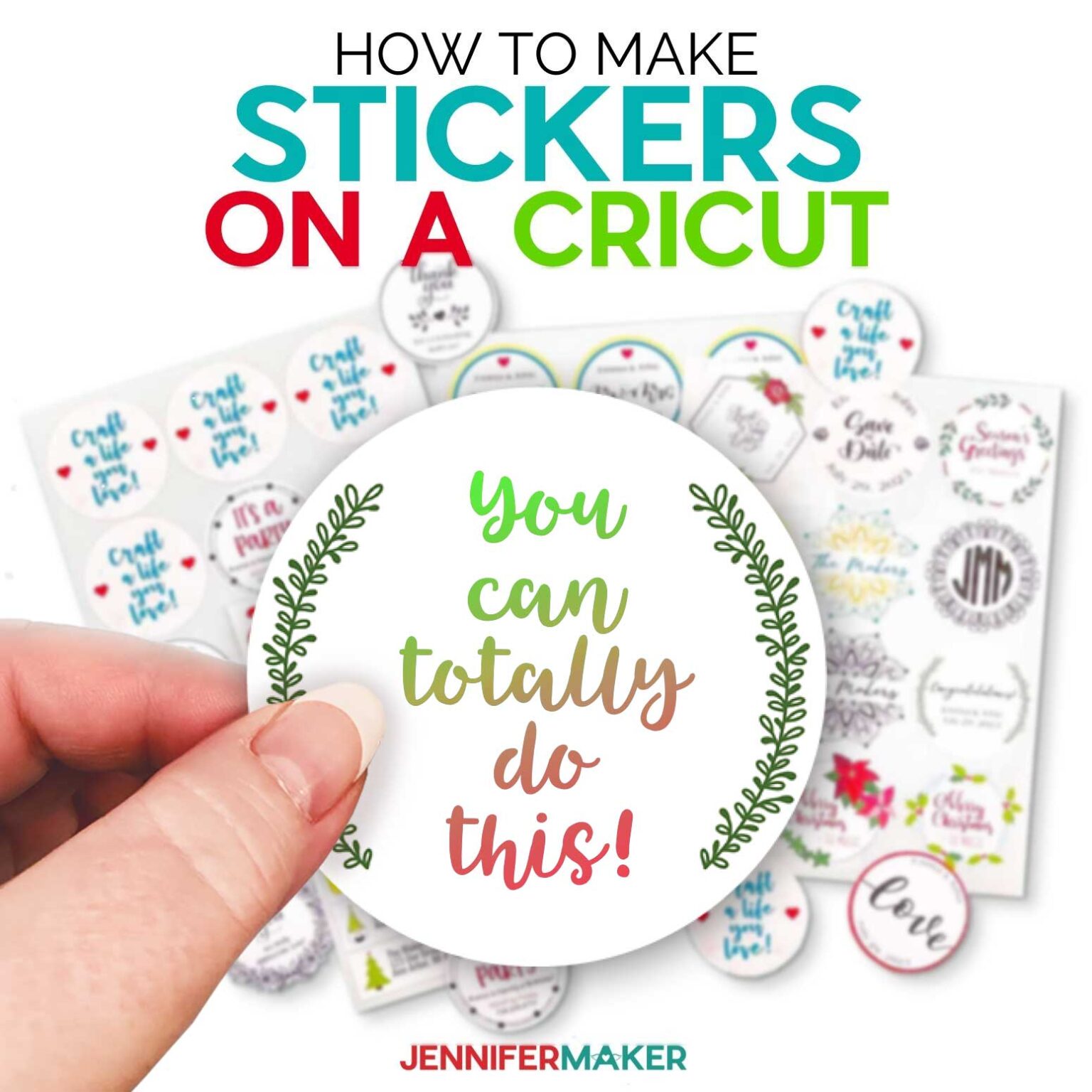 How To Make Stickers With Cricut 4 Ways To Waterproof Them How To Make Stickers With Cricut 4 Ways To Waterproof Them