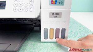 How To Unclog A Sublimation Printer - Jennifer Maker