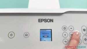 How To Unclog A Sublimation Printer - Jennifer Maker