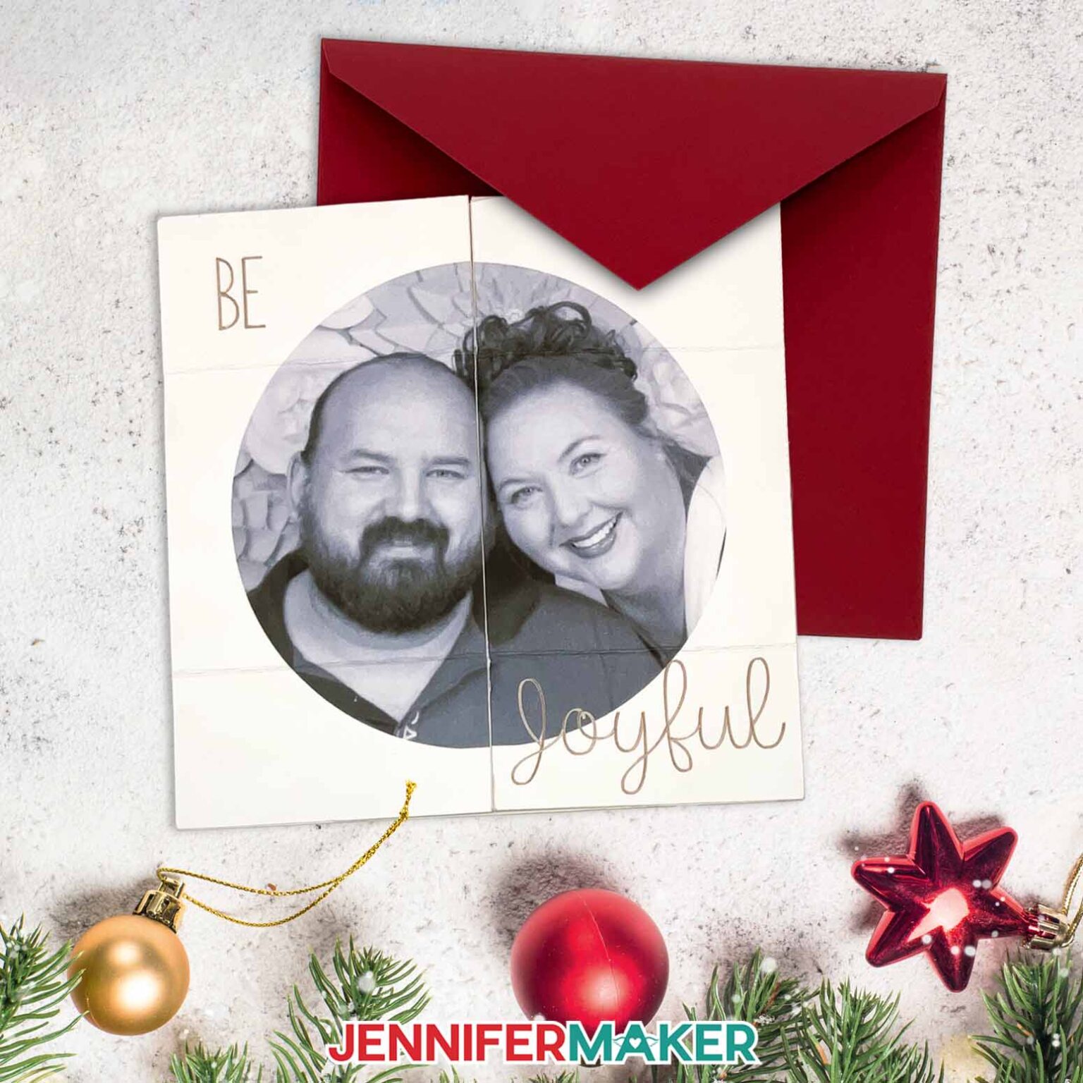 How To Make An Infinity Card With Never Ending Photos! - Jennifer Maker