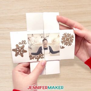 How To Make An Infinity Card With Never Ending Photos! - Jennifer Maker