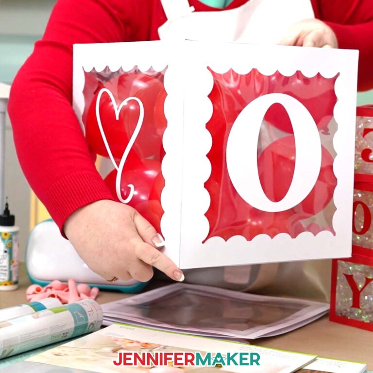DIY Balloon Boxes With Letters: How to Make Your Own! - Jennifer Maker