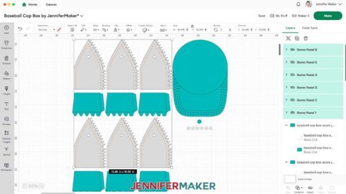 Baseball Cap Box - Jennifer Maker
