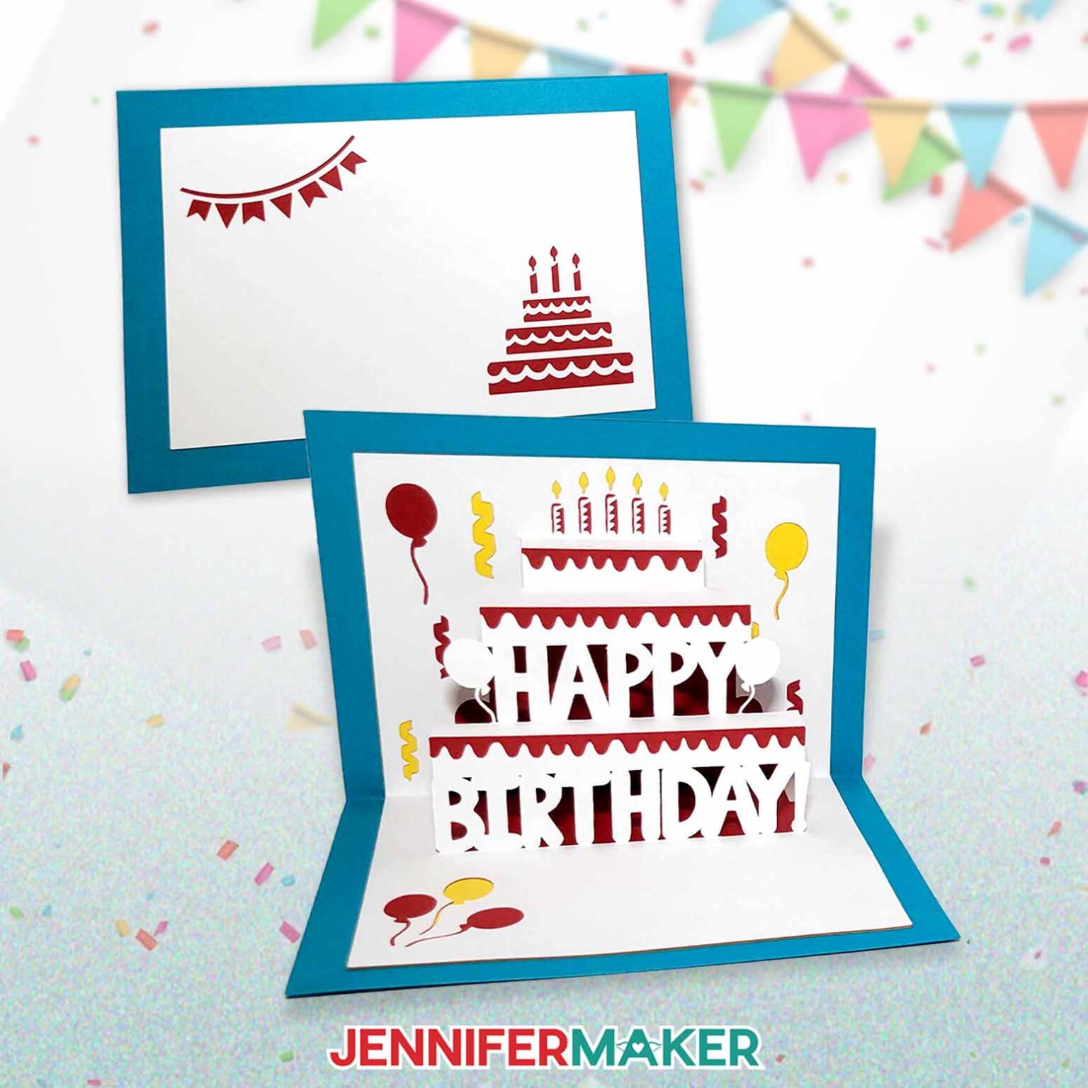 Birthday Pop-Up Card: Easy DIY for Their Special Day - Jennifer Maker
