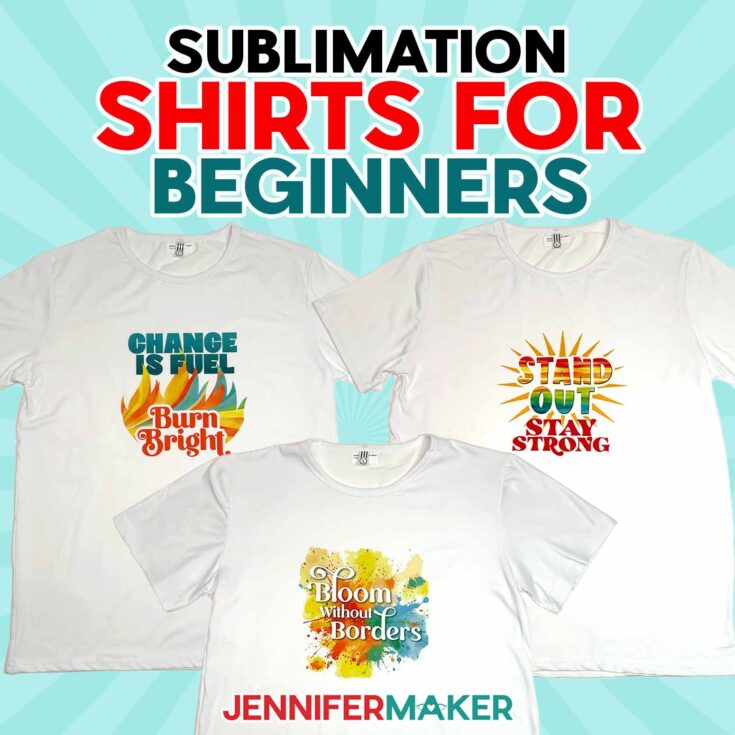 PREVIEW: Sublimation Shirt Ideas - Jennifer Maker