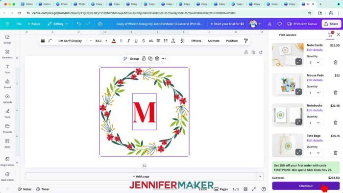 Canva Gifts - Jennifer Maker