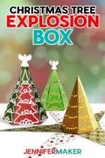 Christmas Tree Explosion Box for Surprise After Surprise! - Jennifer Maker