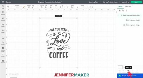 Color Engraving - Jennifer Maker