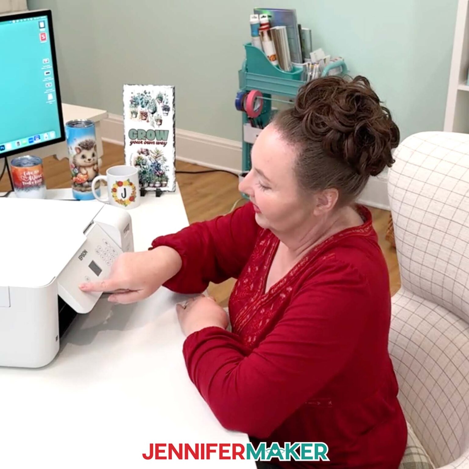How to Convert an Epson Printer for Sublimation - Jennifer Maker