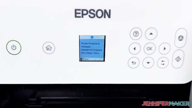 How to Convert an Epson Printer for Sublimation - Jennifer Maker