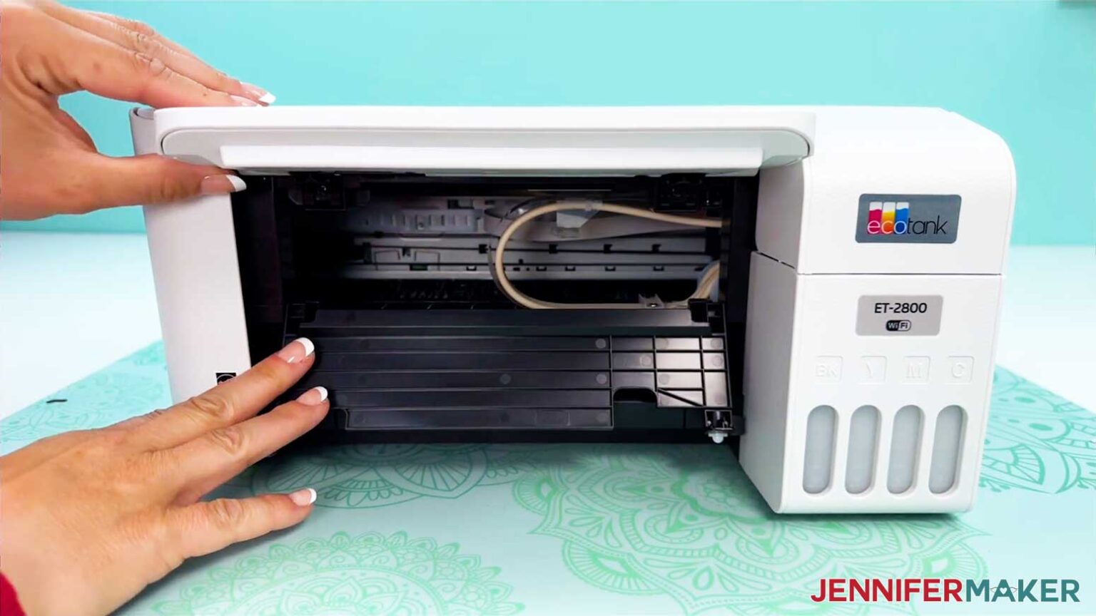 How to Convert an Epson Printer for Sublimation - Jennifer Maker