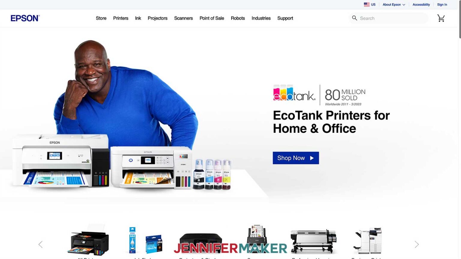 How to Convert an Epson Printer for Sublimation - Jennifer Maker