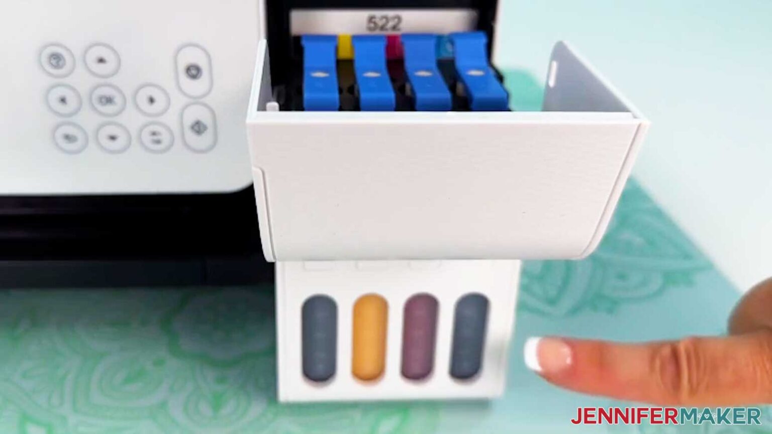 How to Convert an Epson Printer for Sublimation - Jennifer Maker