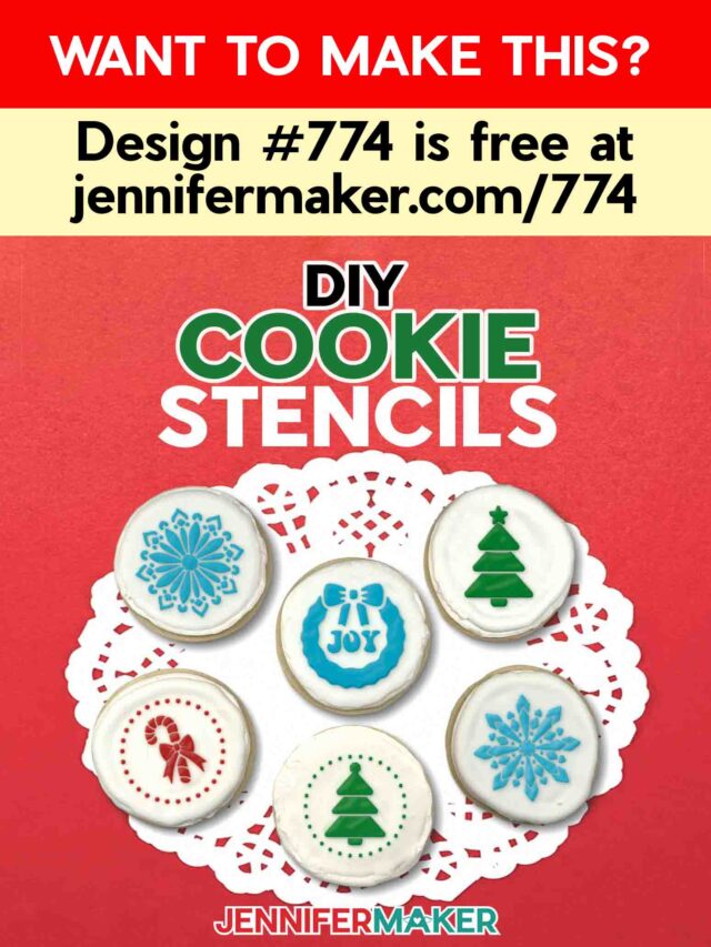 Cookie Stencils: Icing Cookies the Fun and Easy Way! - Jennifer Maker