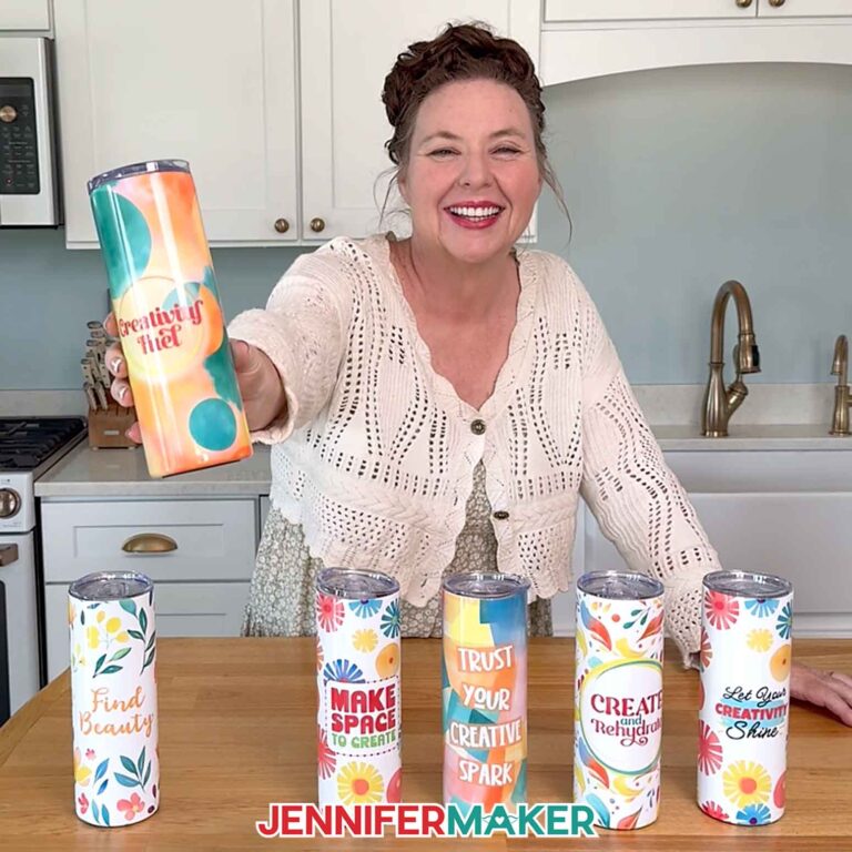 9 Easy Tips to Make Better Sublimation Tumblers - Jennifer Maker