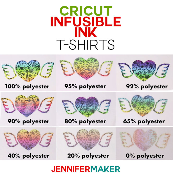 Cricut Infusible Ink T-Shirts: Which Ones Work Best? - Jennifer Maker