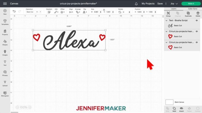Cricut Joy Projects: 7 New Designs and 130+ Ideas! - Jennifer Maker