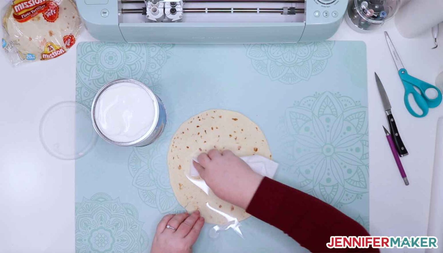 Cricut Tortilla: How to Safely Cut Food with Your Cricut's Help ...