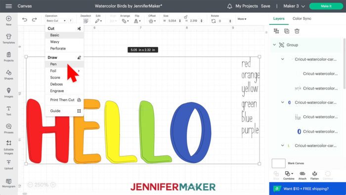 Halloween Watercolor Cards To Make With Cricut Markers - Jennifer Maker