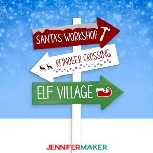 Custom Family Sign Post with Personalized Names & Places! - Jennifer Maker