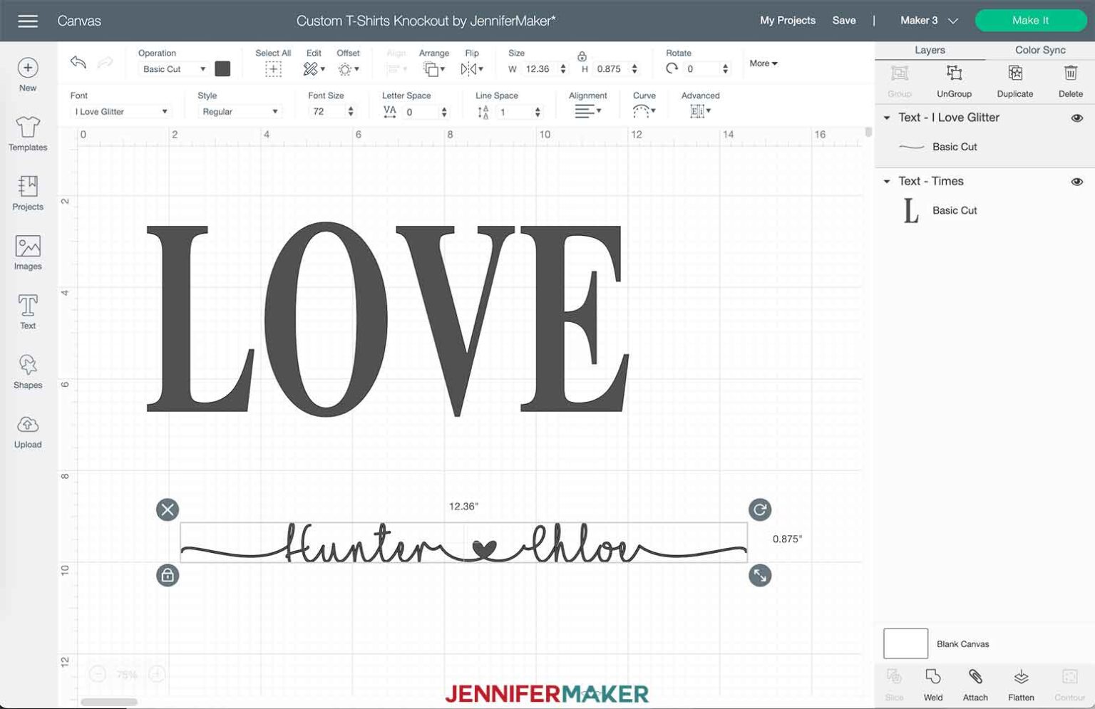 Custom T-Shirts - Jennifer Maker