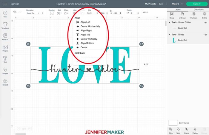 Custom T-Shirts - Jennifer Maker