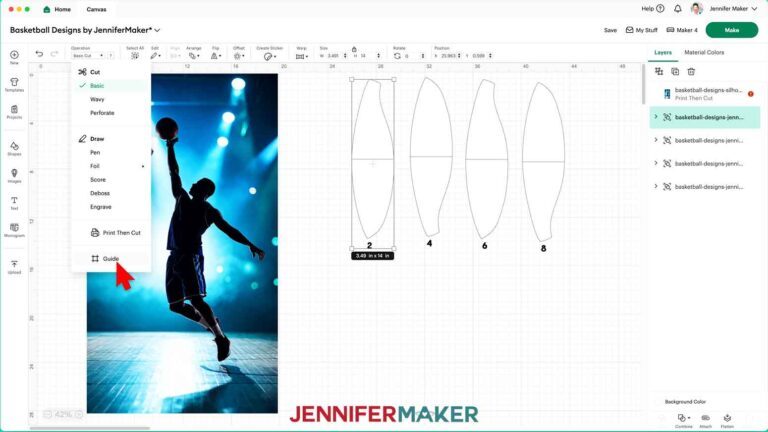 Custom Photo Basketball: DIY Personalized Sports Gift! - Jennifer Maker