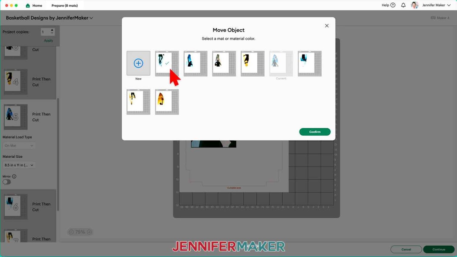 Custom Photo Basketball - Jennifer Maker