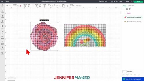 Diamond Painting for Beginners with Four Free & Easy Patterns ...