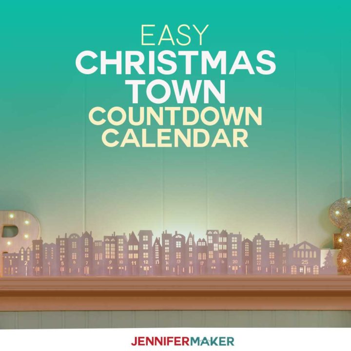 DIY Christmas Countdown ~ Super Easy Holiday Calendar (Day 1 ...