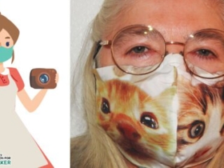 DIY Face Mask Patterns - Filter Pocket & Adjustable Ties! - Jennifer Maker