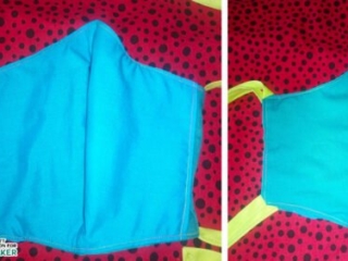 DIY Face Mask Patterns - Filter Pocket & Adjustable Ties! - Jennifer Maker