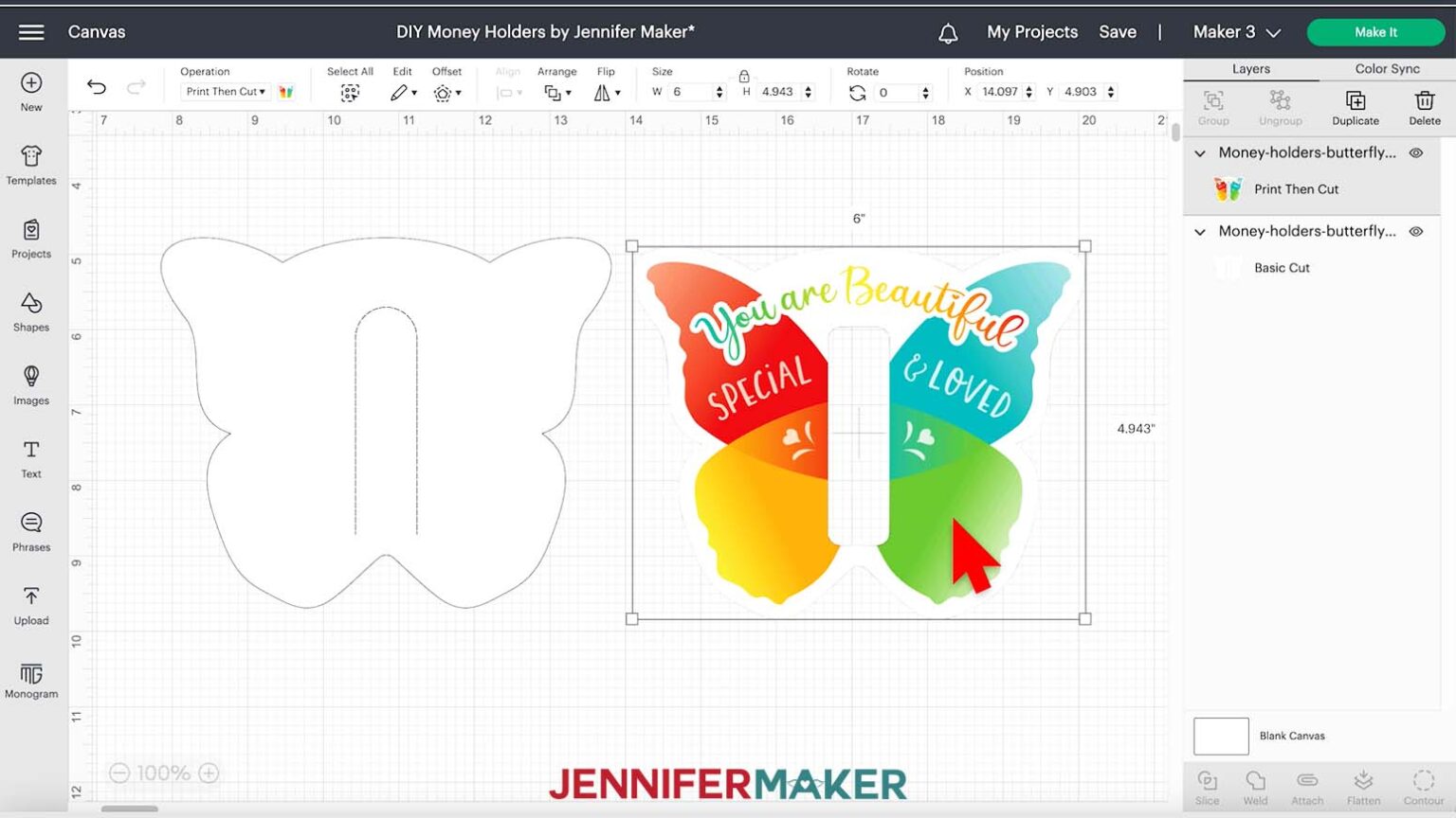 DIY Money Holders - Jennifer Maker